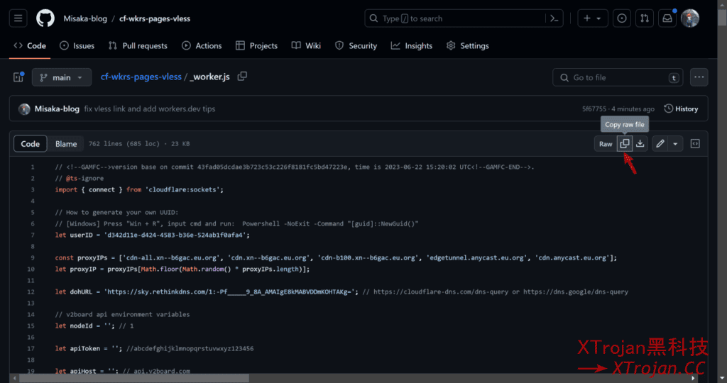 在Cloudflare Workers上部署VLESS节点的图文教程 - XTrojan黑科技
