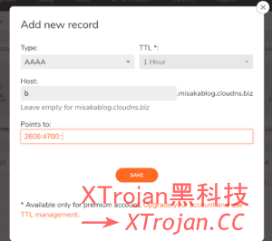 申请ClouDNS免费域名图文教程 - XTrojan黑科技